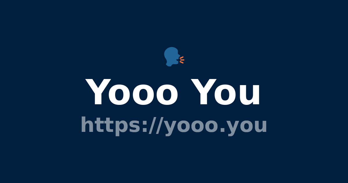 Yooo You